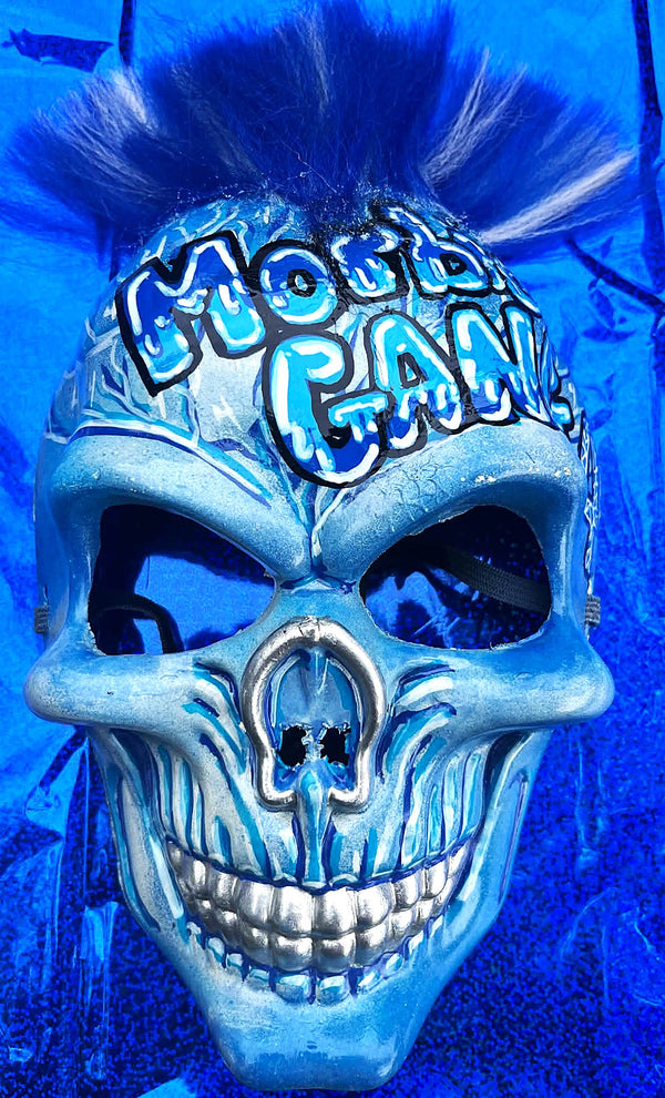 Custom FOUR artmask - MORBID GANG! Blacklight Reactive! – Morbid House